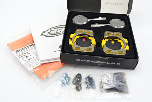 Original Speedplay ZERO Pedalsystem mit ZERO Schuhplatten NIB - Der Ritzler