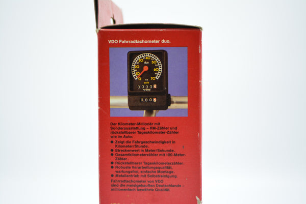 VDO Fahrradtachimeter duo NIB - Der Ritzler