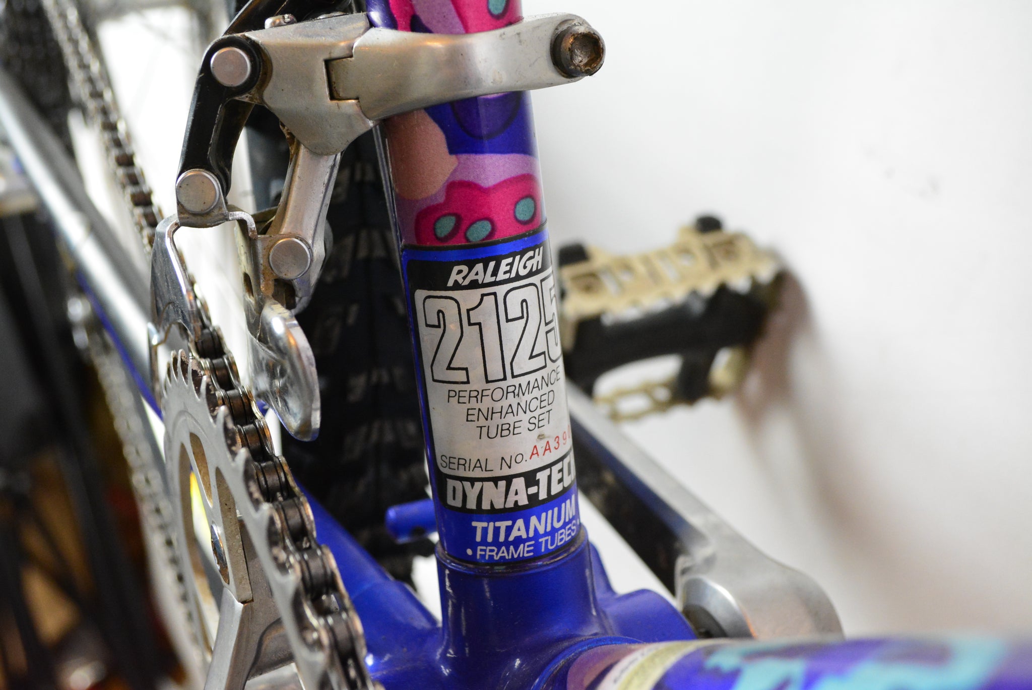 Raleigh Dyna-Tech Titanium Vintage Mountainbike 47,5cm - Der Ritzler